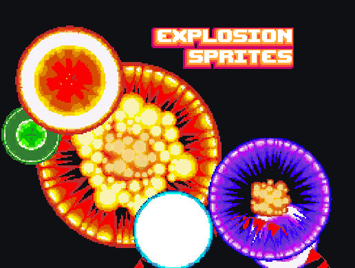 2d retro explosion sprites | 2D テクスチャ＆マテリアル | Unity Asset Store