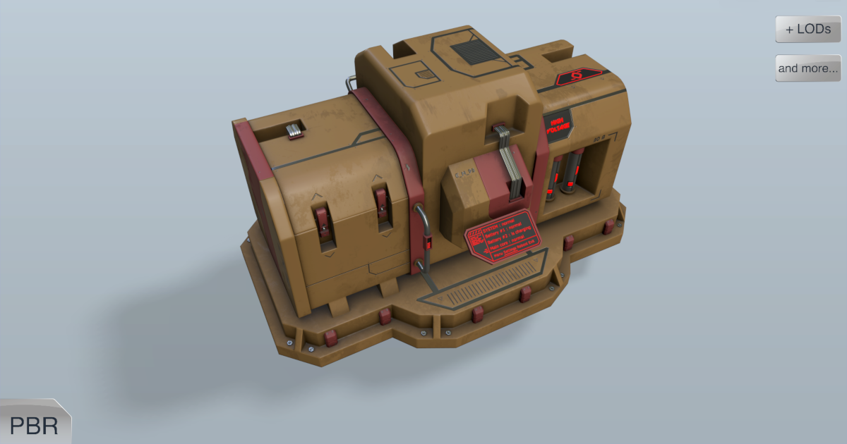 Sci-fi energy node vol 3 | 3D 科幻 | Unity Asset Store