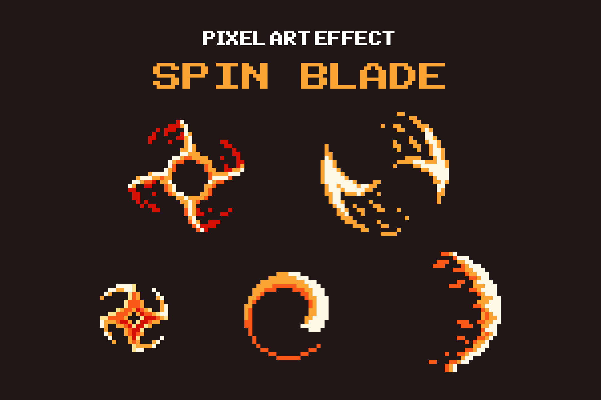 Spin Blade - Pixel Art Effect | 2D 环境 | Unity Asset Store