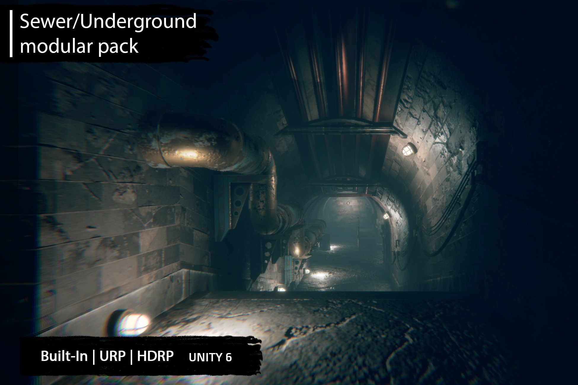 Sewer/Underground Modular Pack v4.0 | 3D Environments | Unity Asset Store
