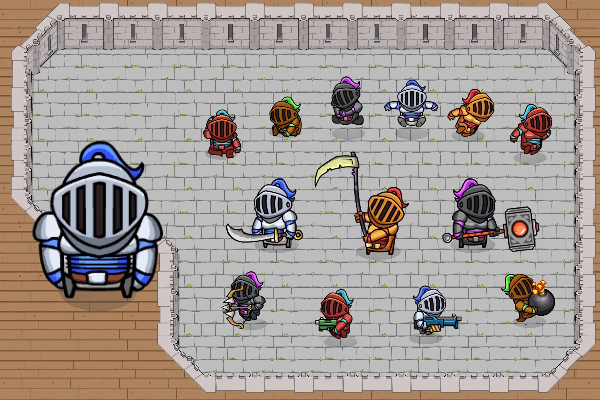 2D Character - Knight | 2D Characters | Unity Asset Store