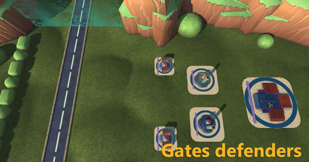 Gates defenders rts game | 템플릿 | Unity Asset Store