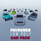 Favoured Cars Pack - Low Poly