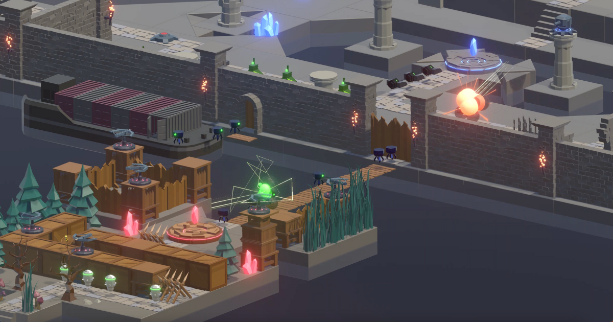 Tower Defense - Dungeon - Low Poly 3D Modular Art | 3D Dungeons | Unity ...