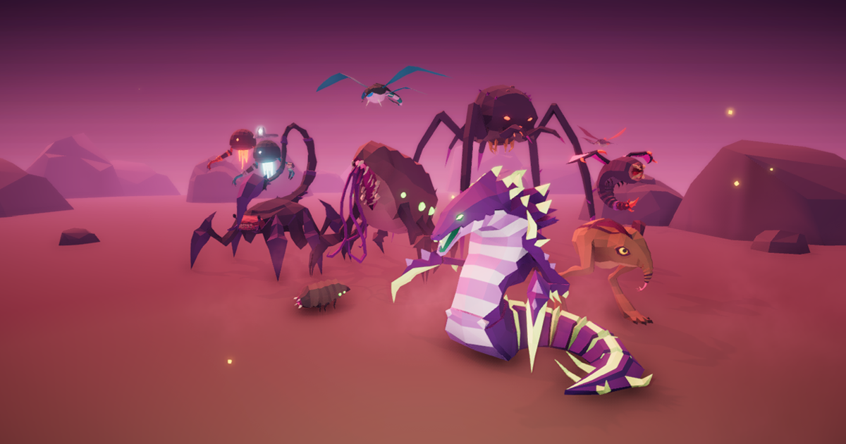 Polygonal Aliens Pack | 3D Creatures | Unity Asset Store