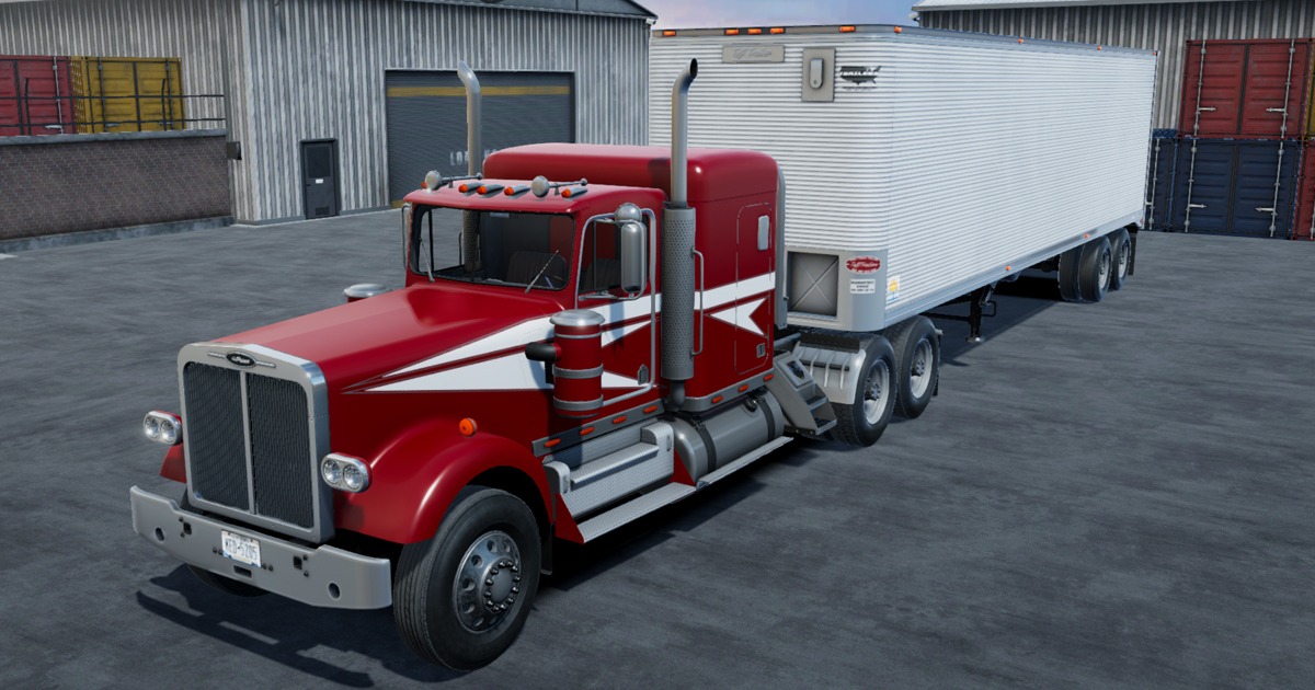 SemiTruck dryvan trailer | 3D Vehicles | Unity Asset Store