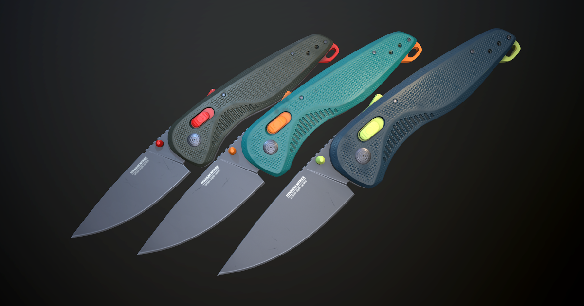 Clasp knives vol pack | 3D Weapons | Unity Asset Store