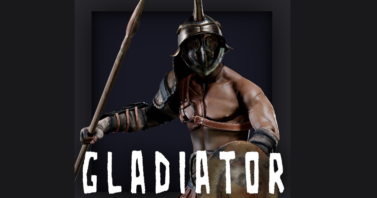 GLADIATOR_BARCA | 3D Humanoids | Unity Asset Store
