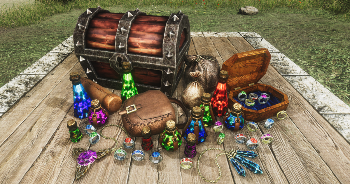Fantasy Treasure Loot Kit | 3D Fantasy | Unity Asset Store