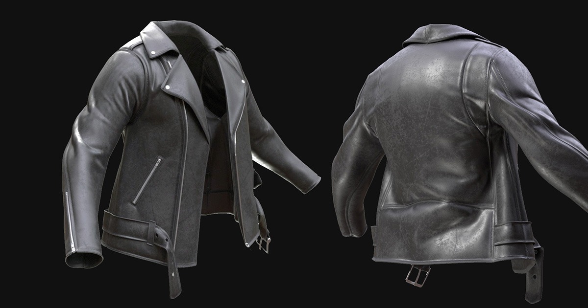 25 Jacket - Male/Female - Rigged Humanoid Skeleton | 3D Characters ...