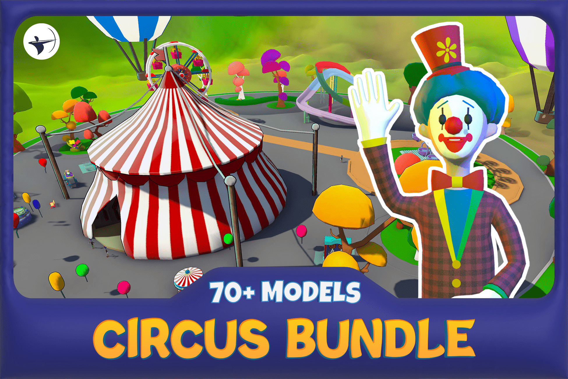 Circus Adventure with Clown Pack | 3D 都市 | Unity Asset Store