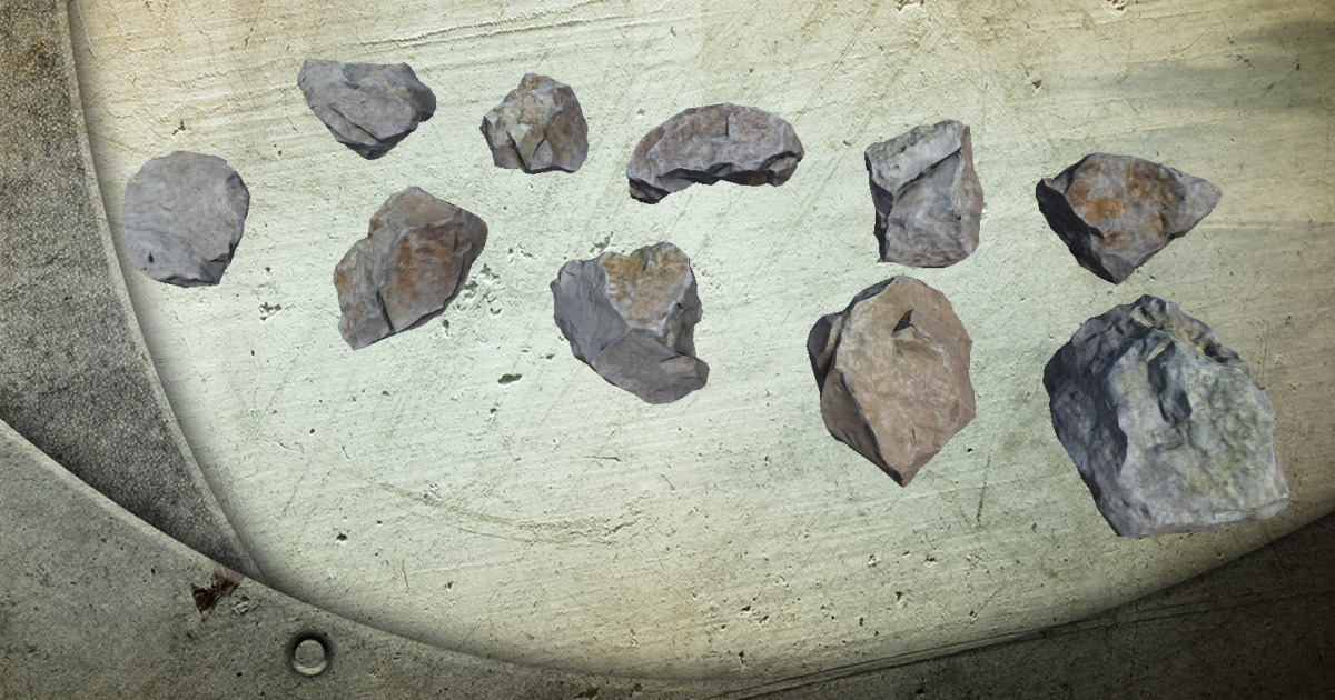 Scanned Rocks Collection 01 - Lowpoly | 3D Interior | Unity Asset Store
