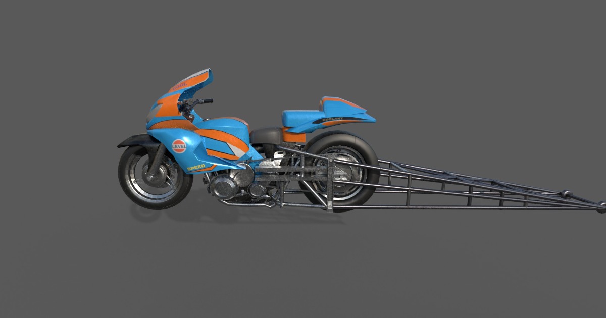 DragRace Bike Models | 3D Vehicles | Unity Asset Store