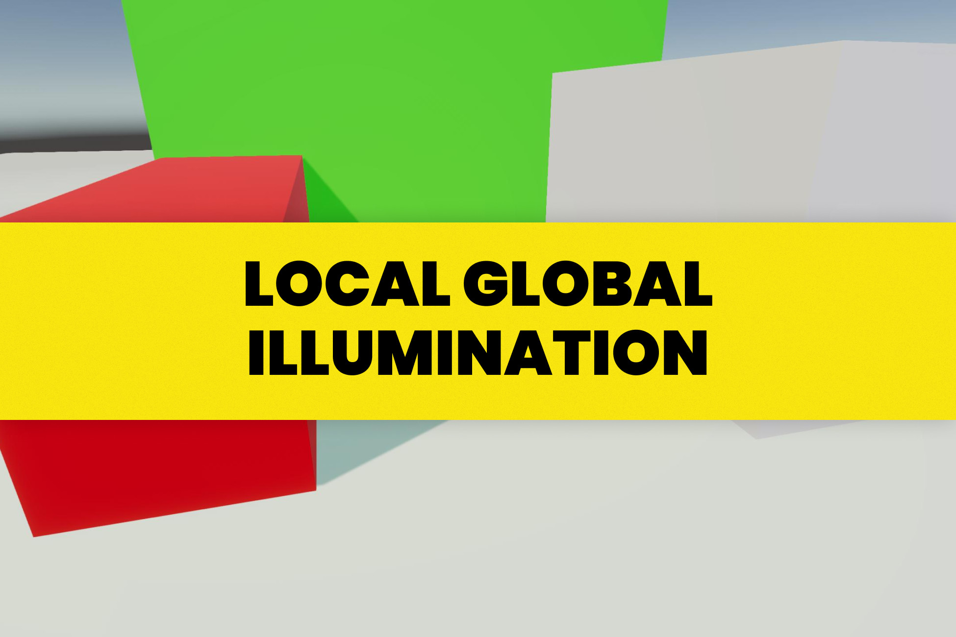 Local Global Illumination | Realtime GI & Lighting for URP | 시각 효과 셰이더 ...