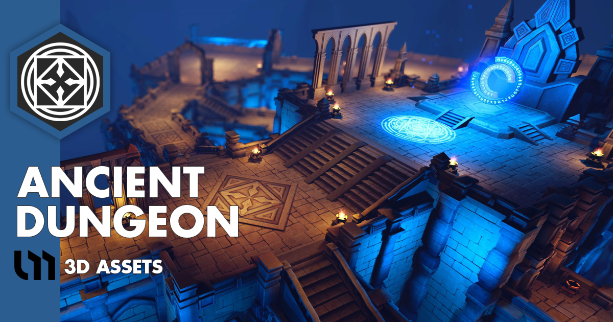 The Ancient Dungeon | 3D 던젼 | Unity Asset Store