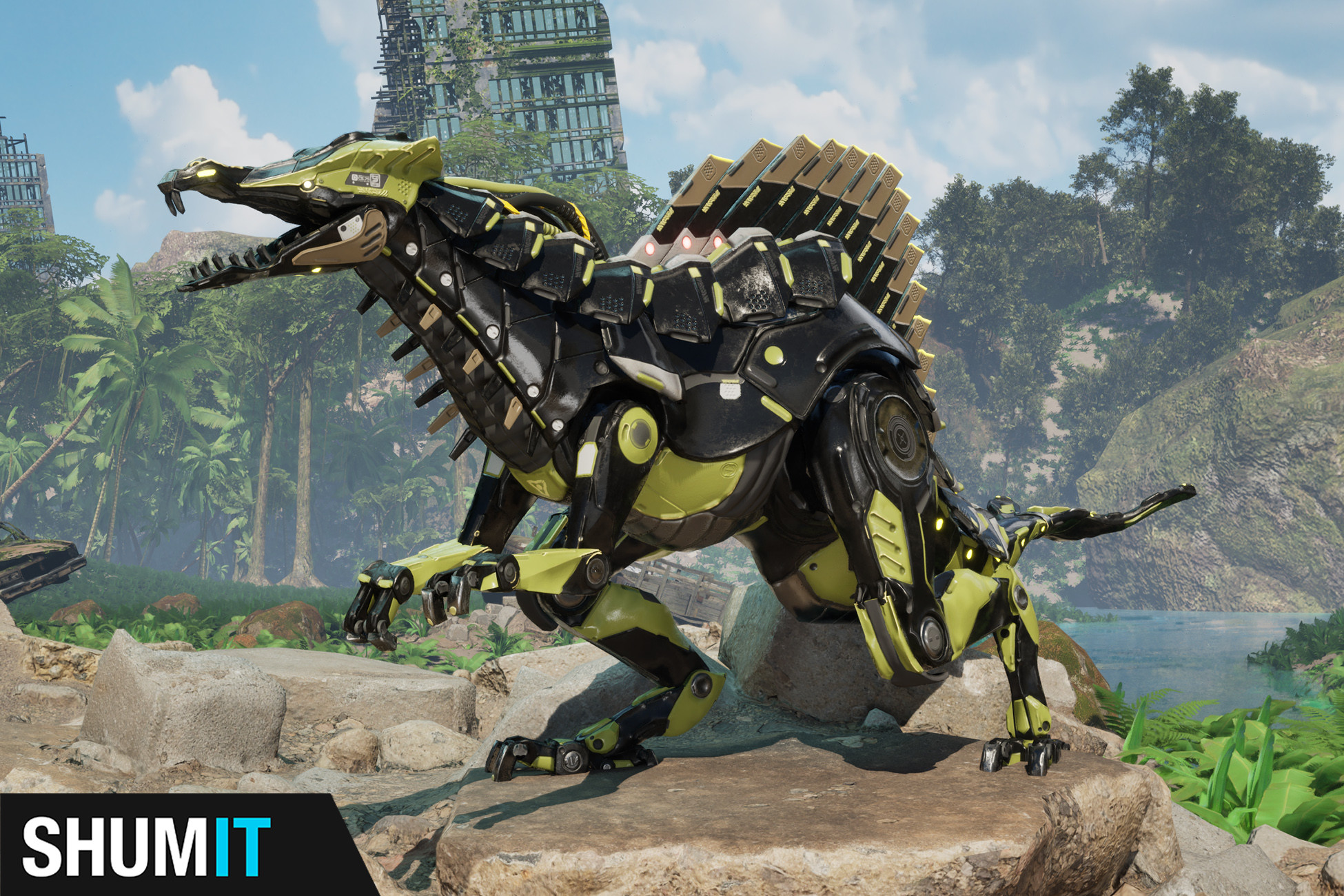 SciFi Dinosaur6 | 3D Characters | Unity Asset Store