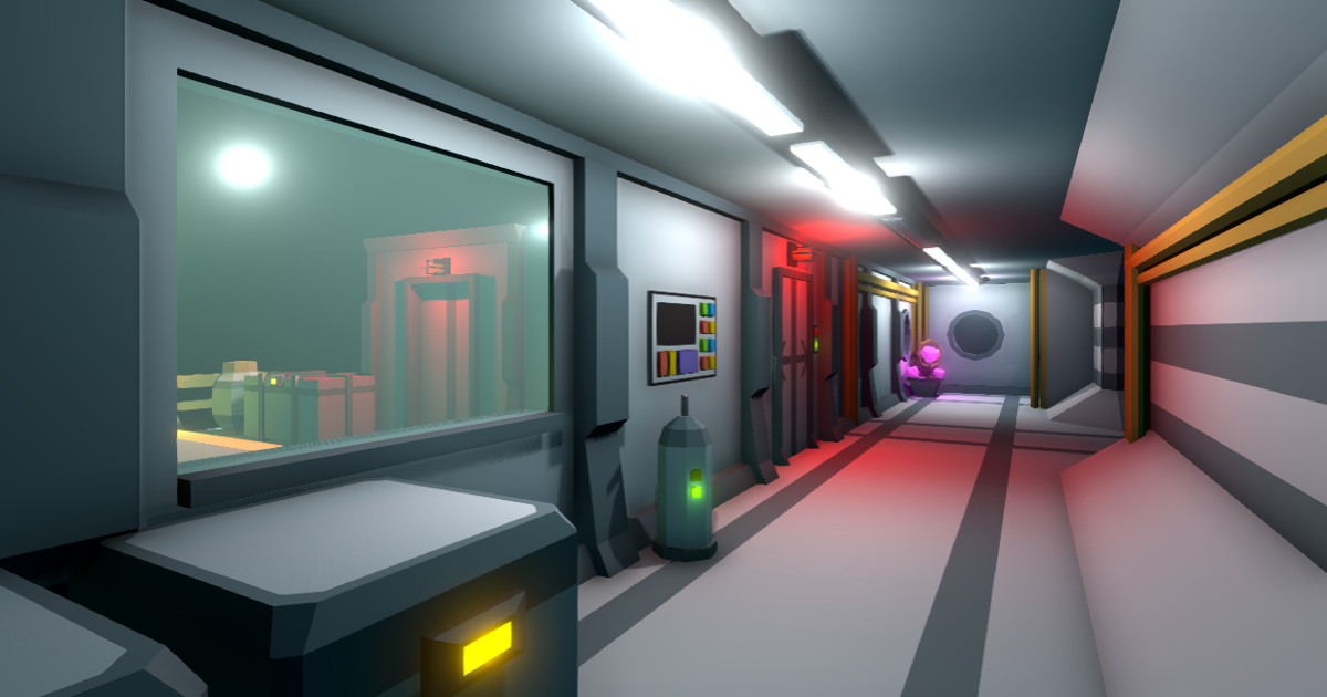 Sci Fi Interior Low Poly Pack 3d Sci Fi Unity Asset Store 1430