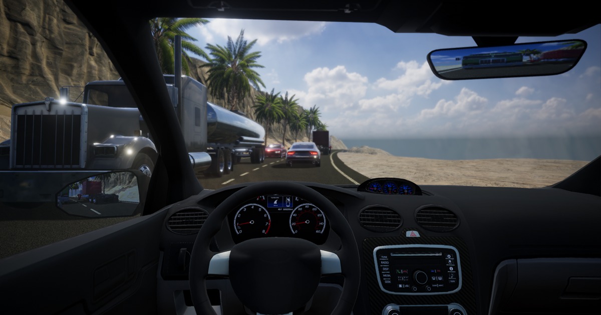 Car interior 13 | 3D Land | Unity Asset Store