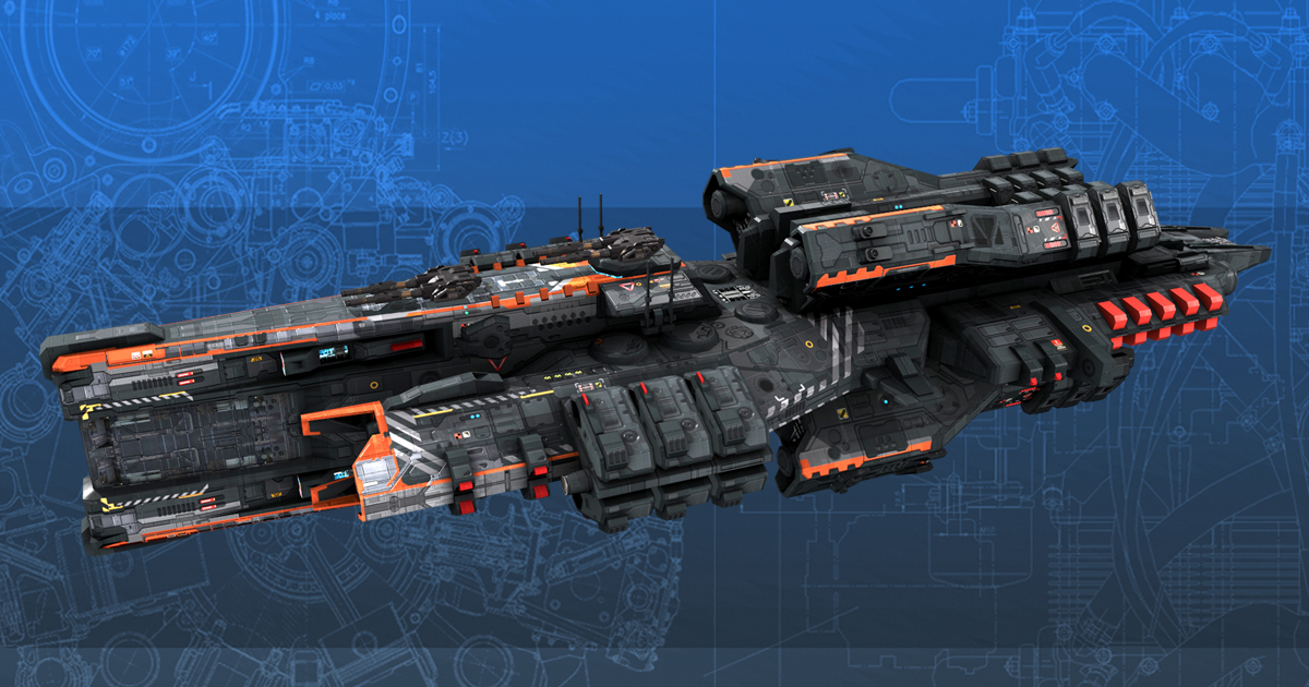 Federation Frigate K7 | 3D 우주 | Unity Asset Store