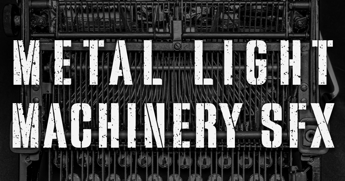 Metal Machinery SFX | Transportation Sound FX | Unity Asset Store