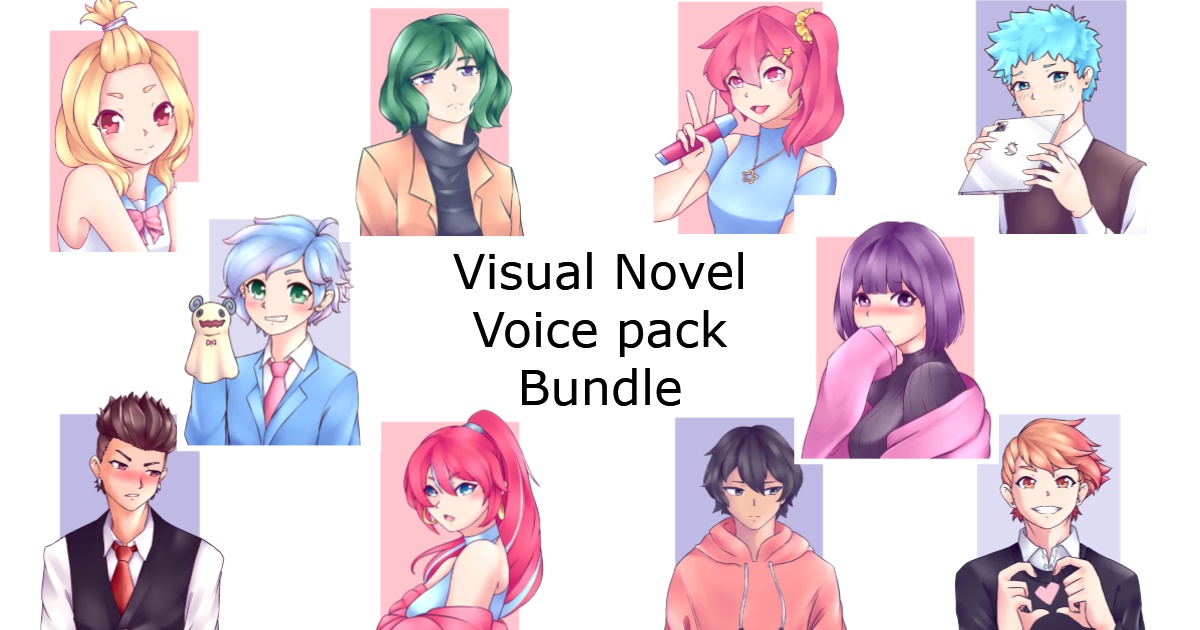 Visual Novel Voice Pack - Bundle | Voices Sound FX | Unity Asset Store