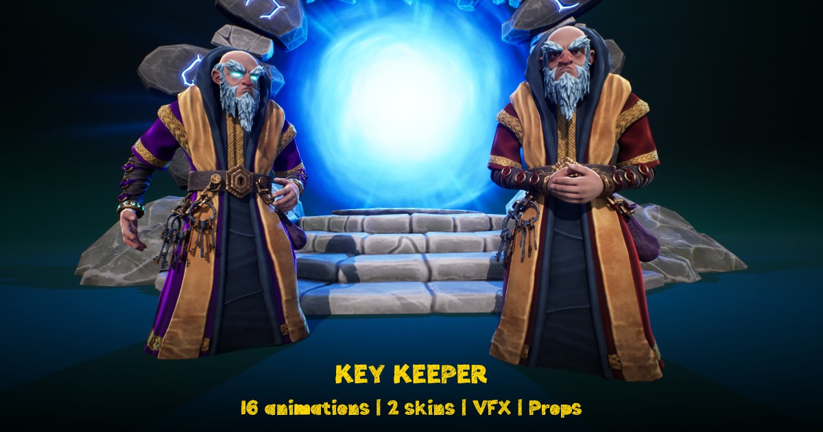 Key Keeper | 3D Characters | Unity Asset Store