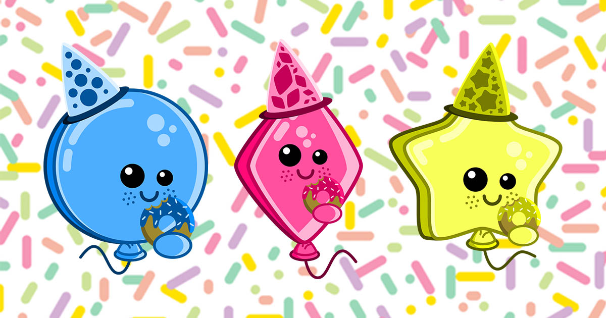 Balloon Shapes for Kids Games | 2D キャラクター | Unity Asset Store