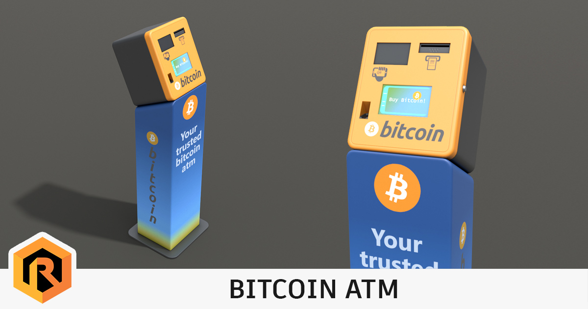 Bitcoin ATM | 3D Props | Unity Asset Store
