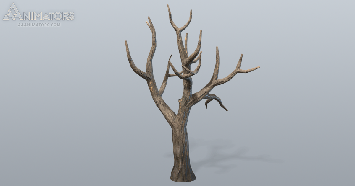 Low Poly Dead Tree 02 | 3D Trees | Unity Asset Store