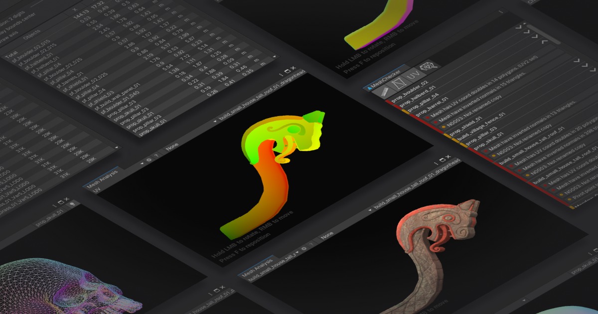 Mesh Checker - Static Mesh Analysis Tool | Modeling | Unity Asset Store