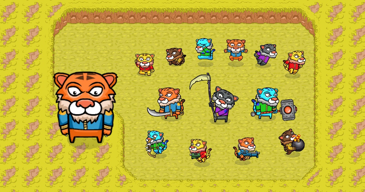 2D Character - Tiger | 2D Characters | Unity Asset Store