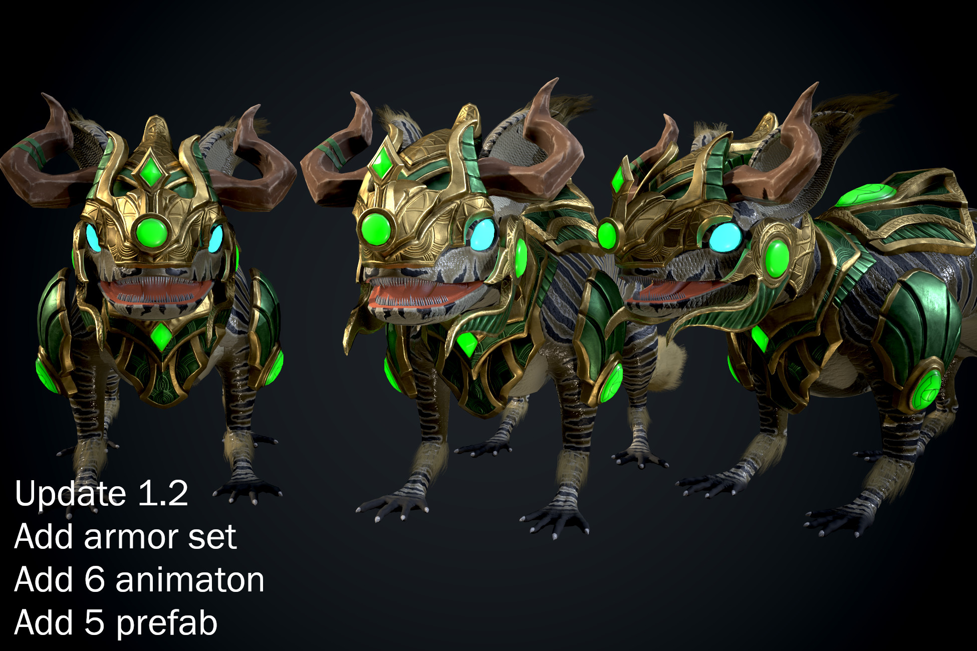 Evil dragon low-poly | Characters | Unity Asset Store