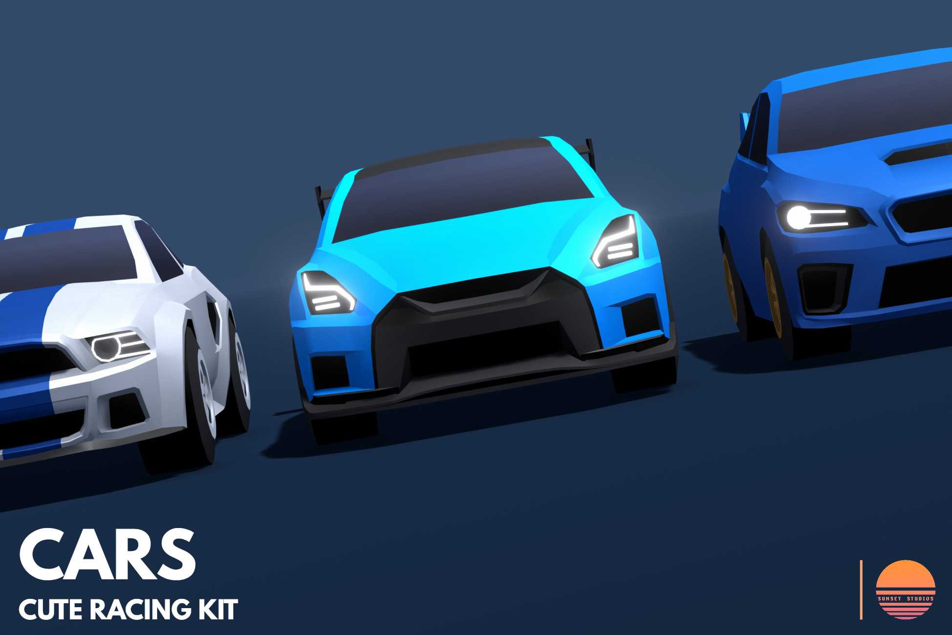 CARS - Stylized Collection | 3D Land | Unity Asset Store