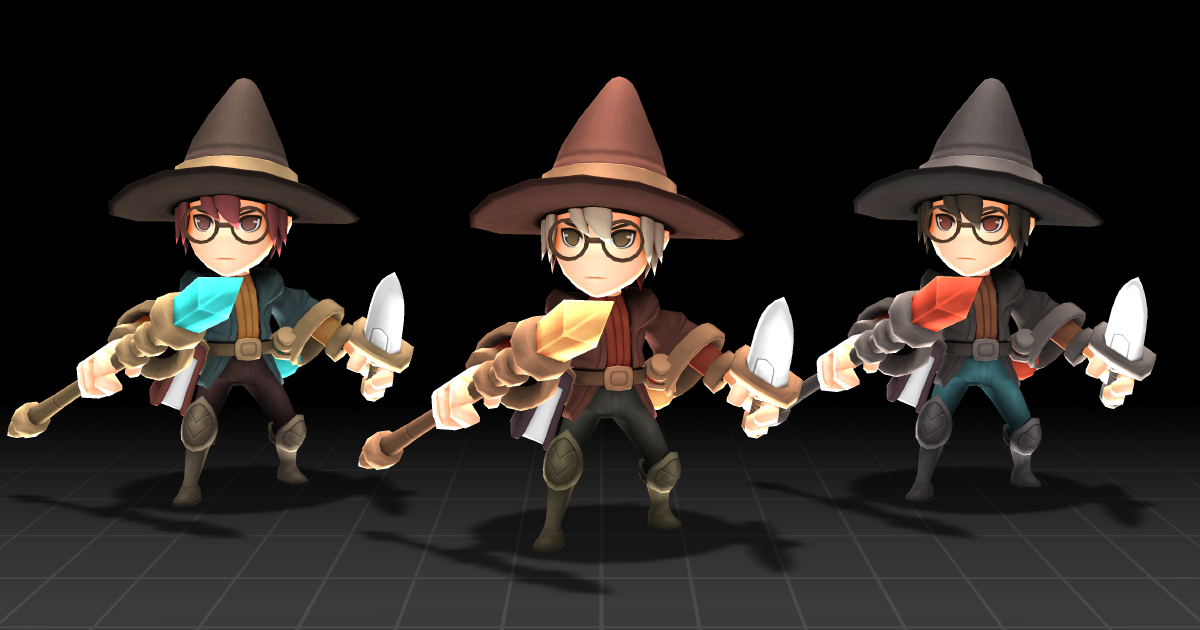 HS - Wizard | Characters | Unity Asset Store
