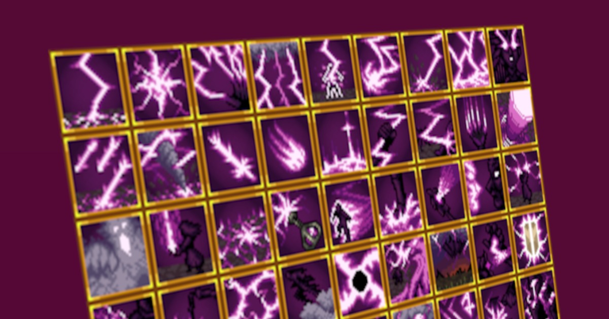 Unique Fantasy Thunder Magic Icons [32x32] | 2D Icons | Unity Asset Store