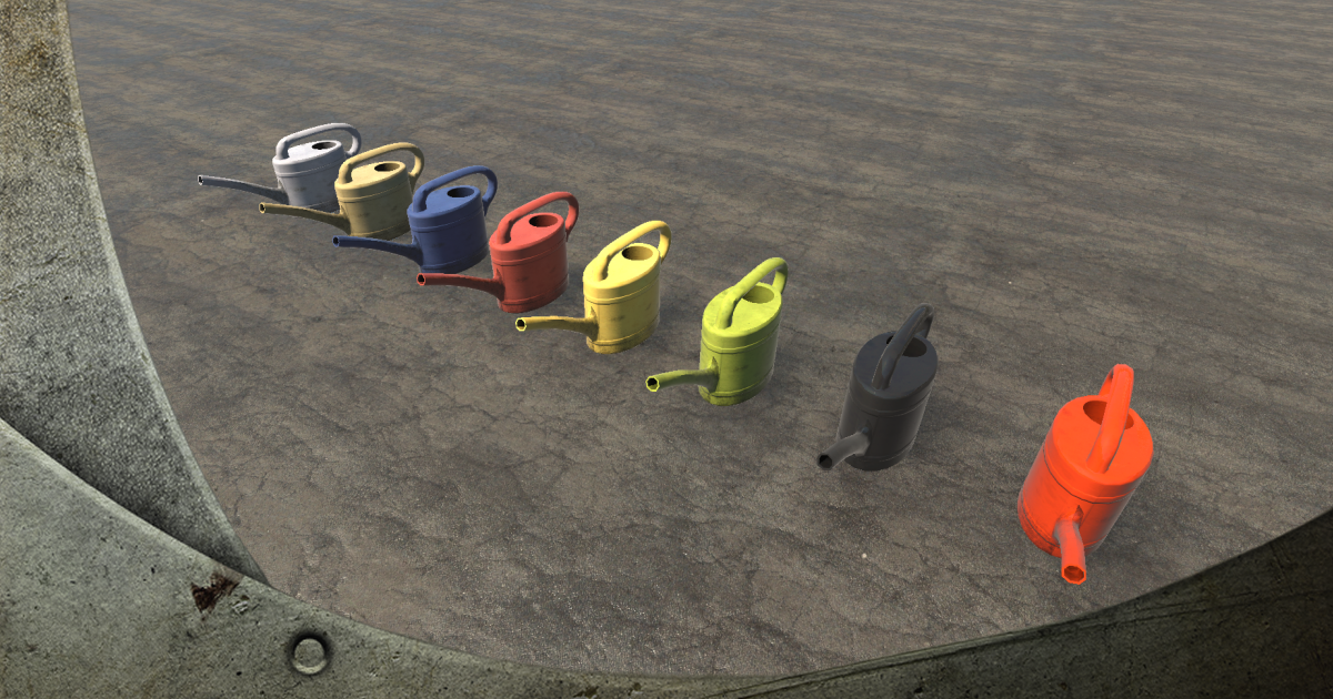 Watering Can - HQ | 3D Props | Unity Asset Store