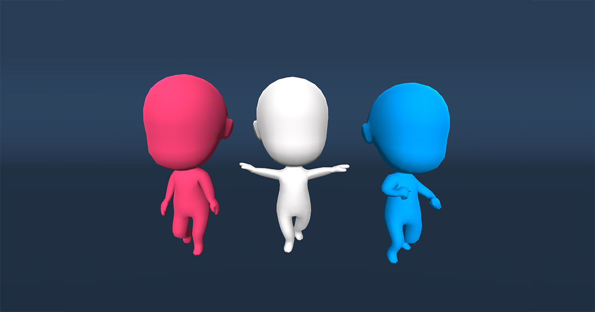 Cute Lowpoly Body Hyper Casual | Characters | Unity Asset Store