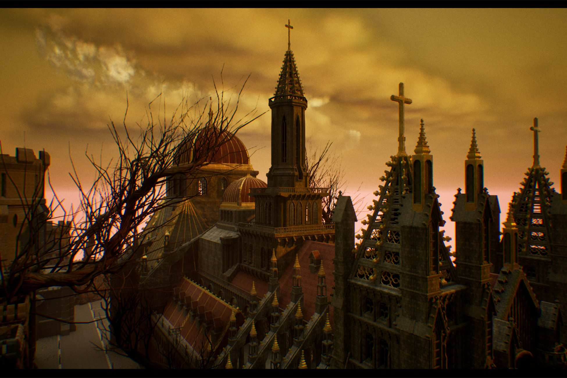 Gothic Fantasy City | 3D Urban | Unity Asset Store