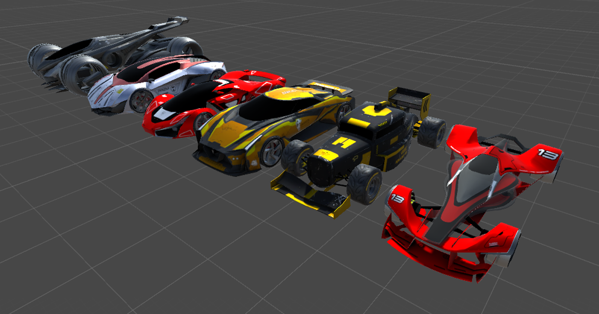 Race game cars | 3D Land | Unity Asset Store