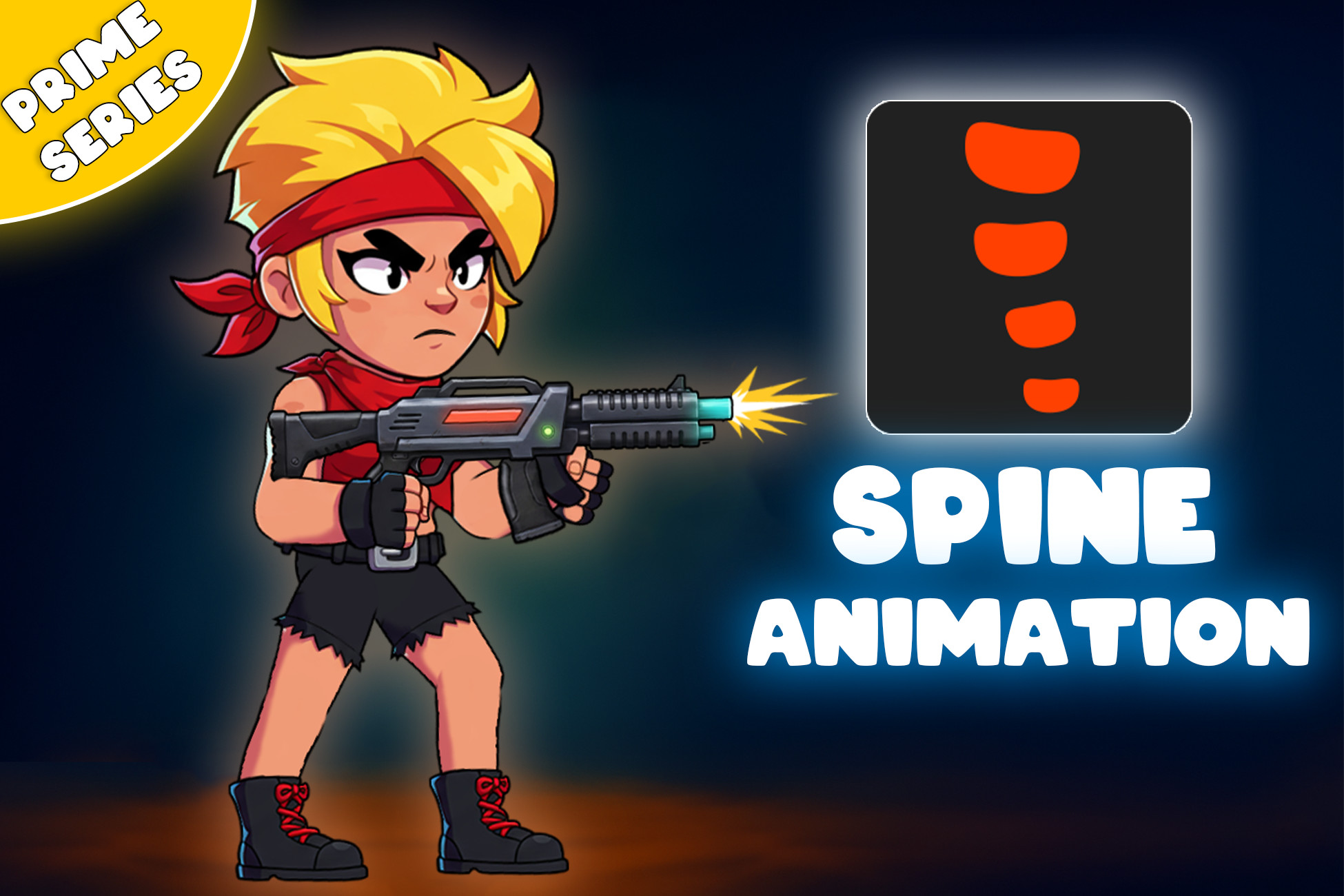 Rika 2D Animated Spine Character(Prime Series) | 2D 角色 | Unity Asset Store