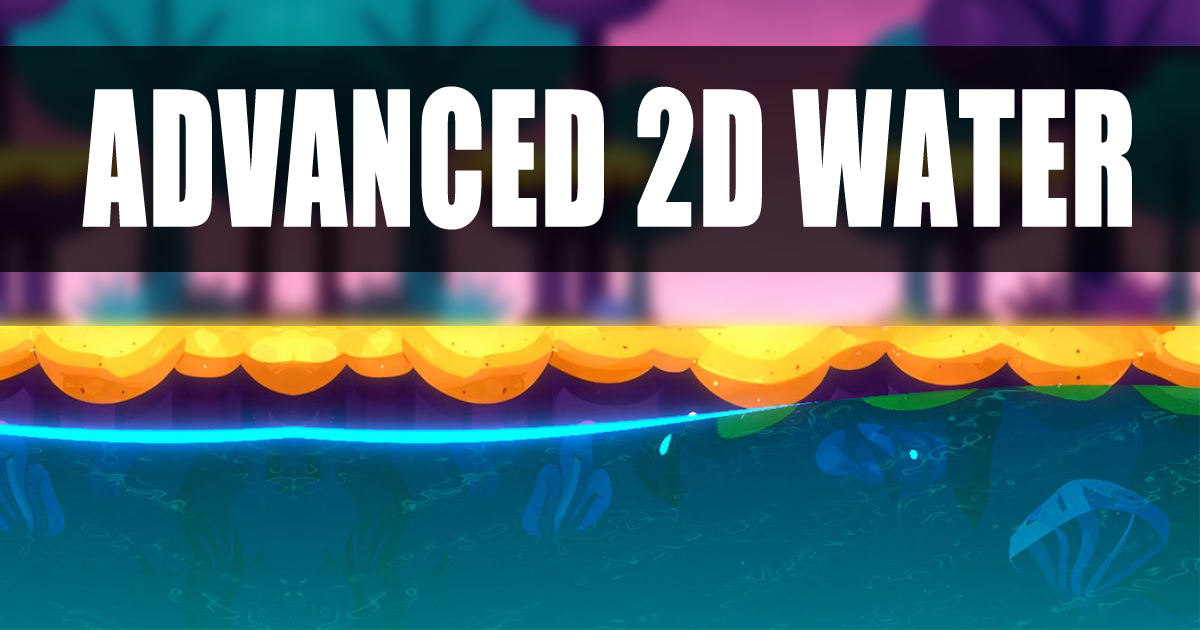 Advanced 2D Water Material | 2D Textures & Materials | Unity Asset Store