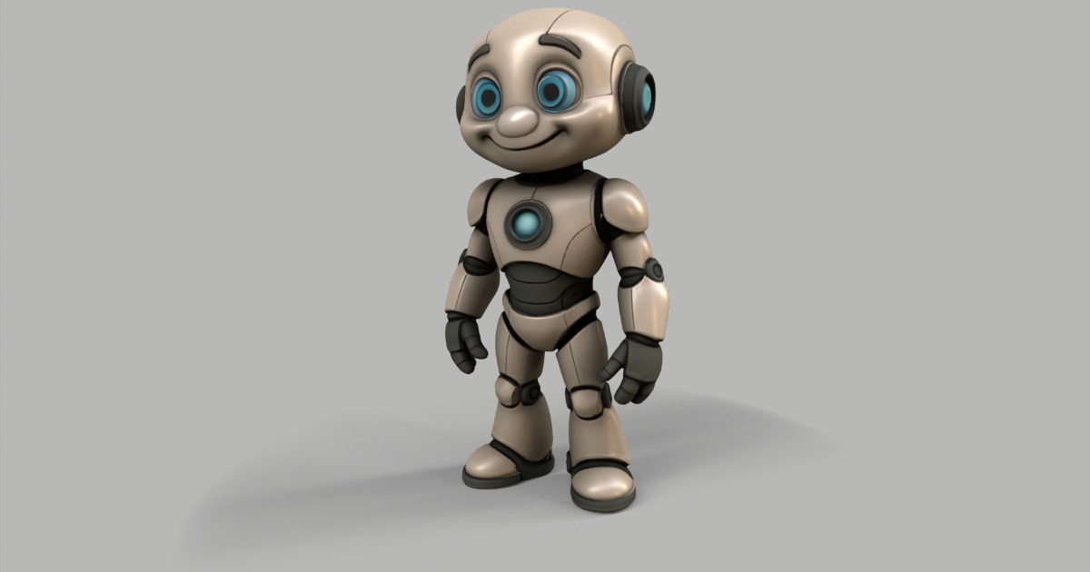 Stylized Cute Robot | 3D Robots | Unity Asset Store