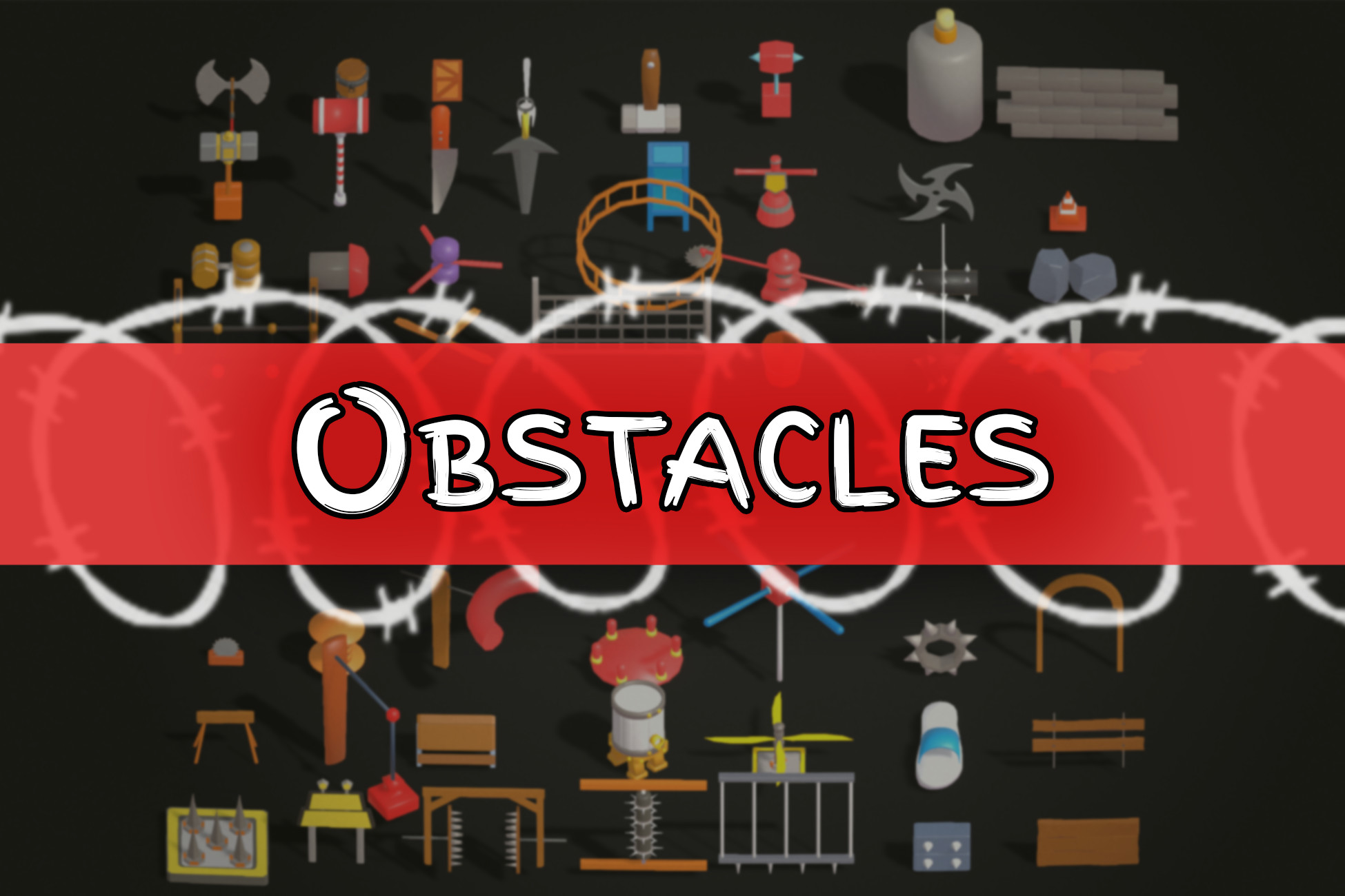 Obstacles Pack (+) | 3D Props | Unity Asset Store