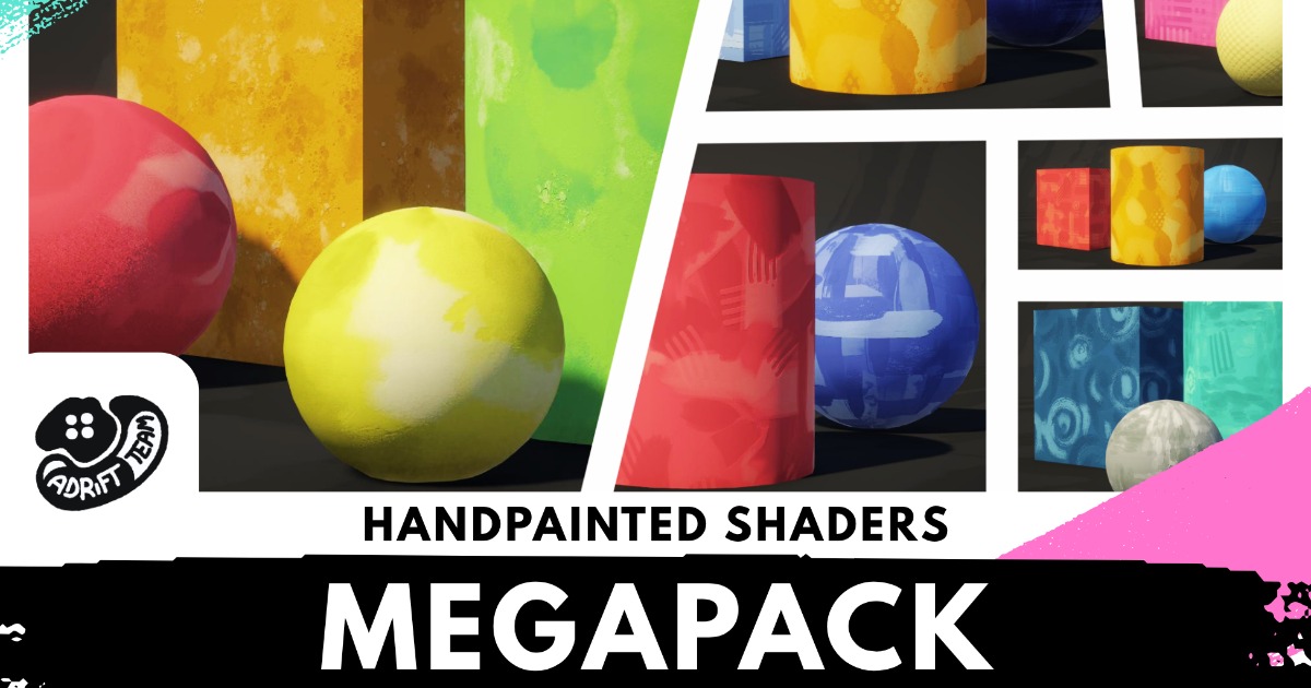 Handpainted Shader and Textures - MEGA PACK | ビジュアルエフェクト シェーダー | Unity ...
