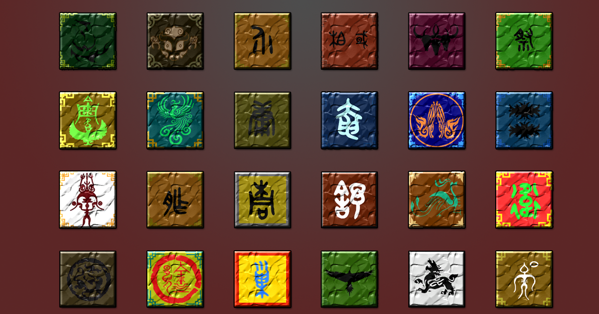 Tribal Flag | 2D Icons | Unity Asset Store