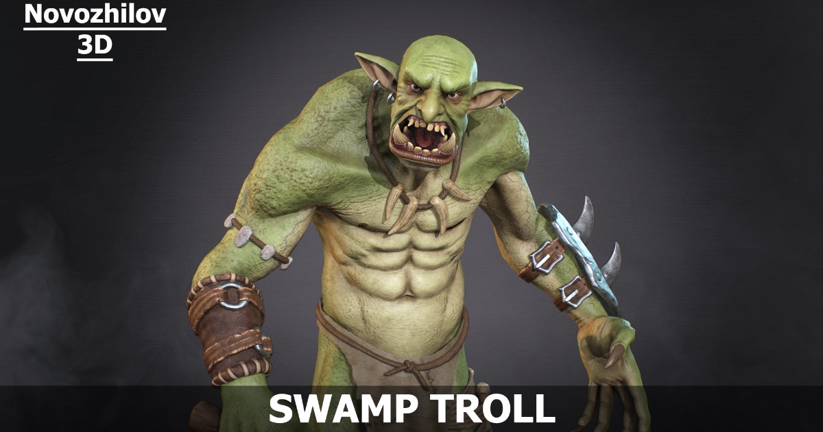 Swamp Troll | Characters | Unity Asset Store
