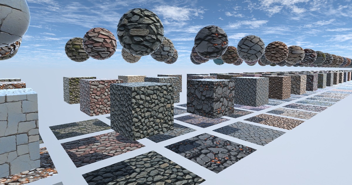 Dungeon Floors and Walls 150 Textures Pack 5 | 2D Textures & Materials ...