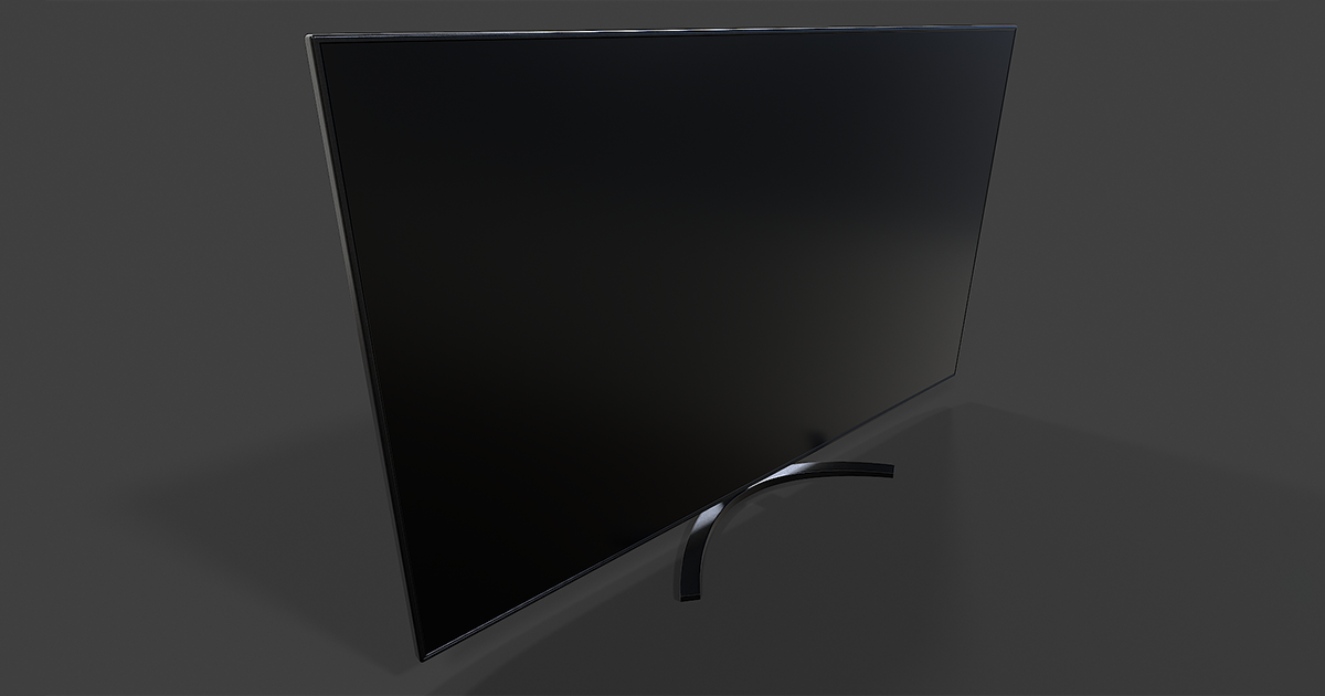 Television V02 | 3D Electronics | Unity Asset Store