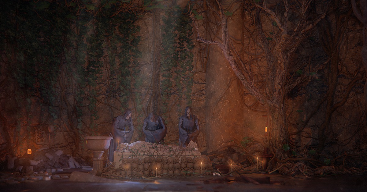 PBR Assets - Crypt Props for Horror Environments | 3D Dungeons | Unity ...