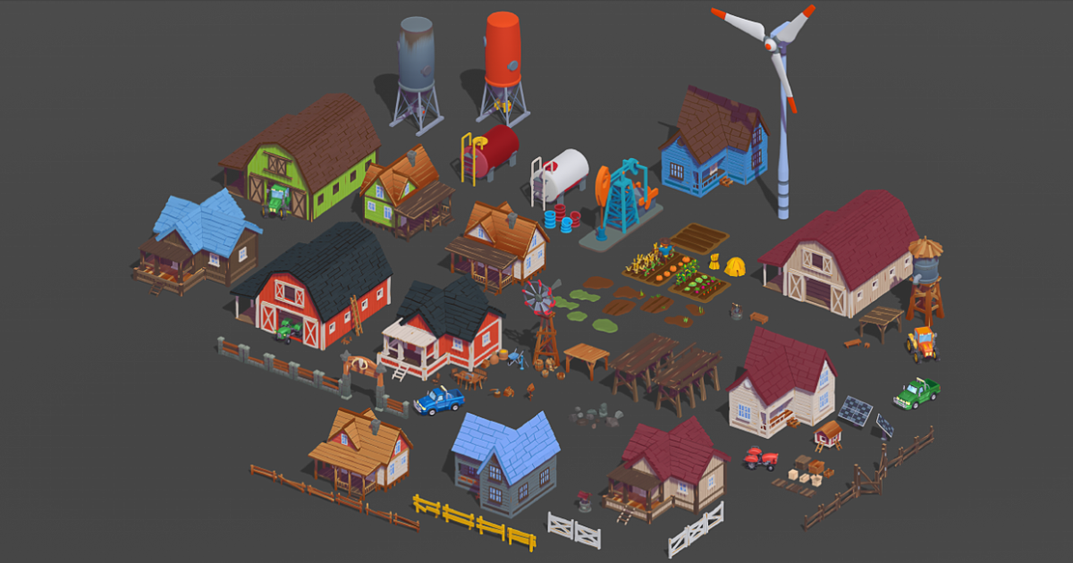 Country Lands | 3D Urban | Unity Asset Store